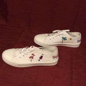 Shoes | Custom Designed White Bayamon Sneakers | Poshmark